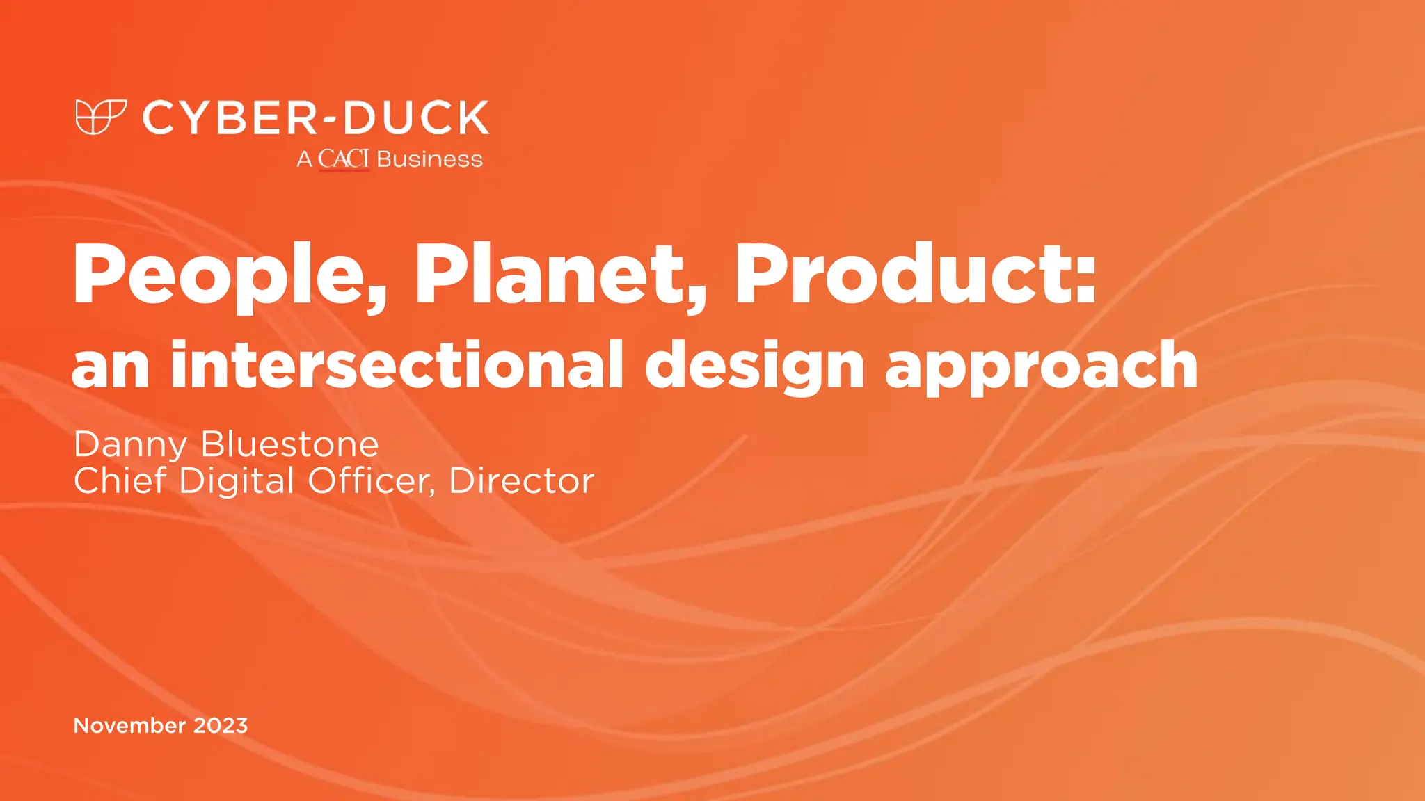 Business X Design - People, Planet & Product | PPT
