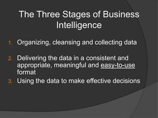 Bus intelligence bringing_it_all_together | PPTX