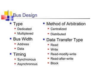 Bus interconnection | PPT