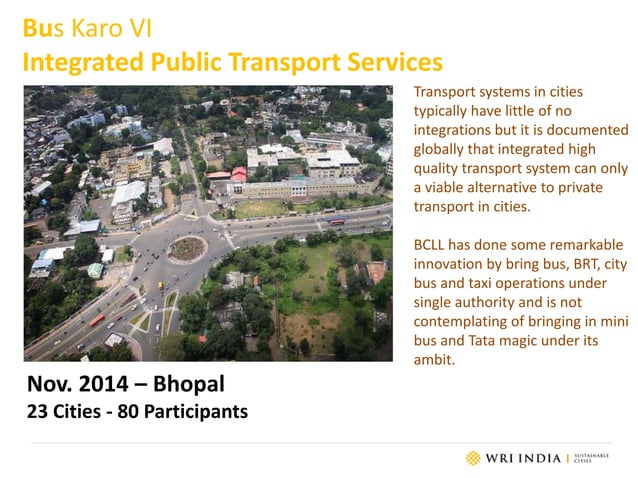 Bus Karo: Modernizing City Bus Services – Vision 2022 (Day 1) | PPT