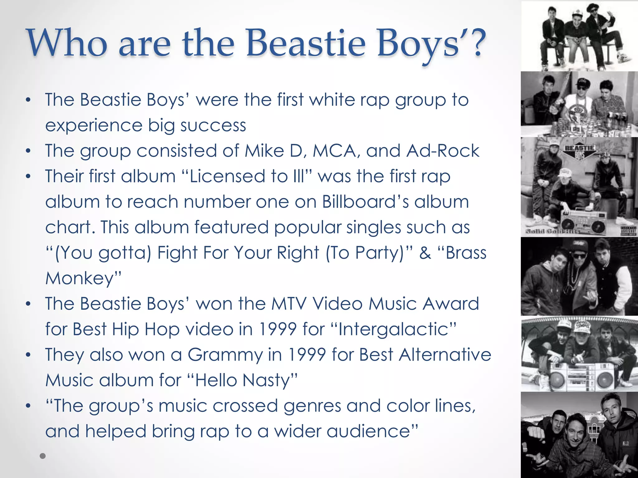 Beastie Boys' vs. Monster Energy lawsuit | PPTX | Hip Hop Music | Music