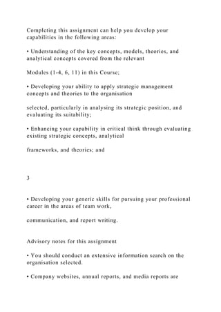 BUSM3200 Strategic Management Assignment marking criteria Seme.docx