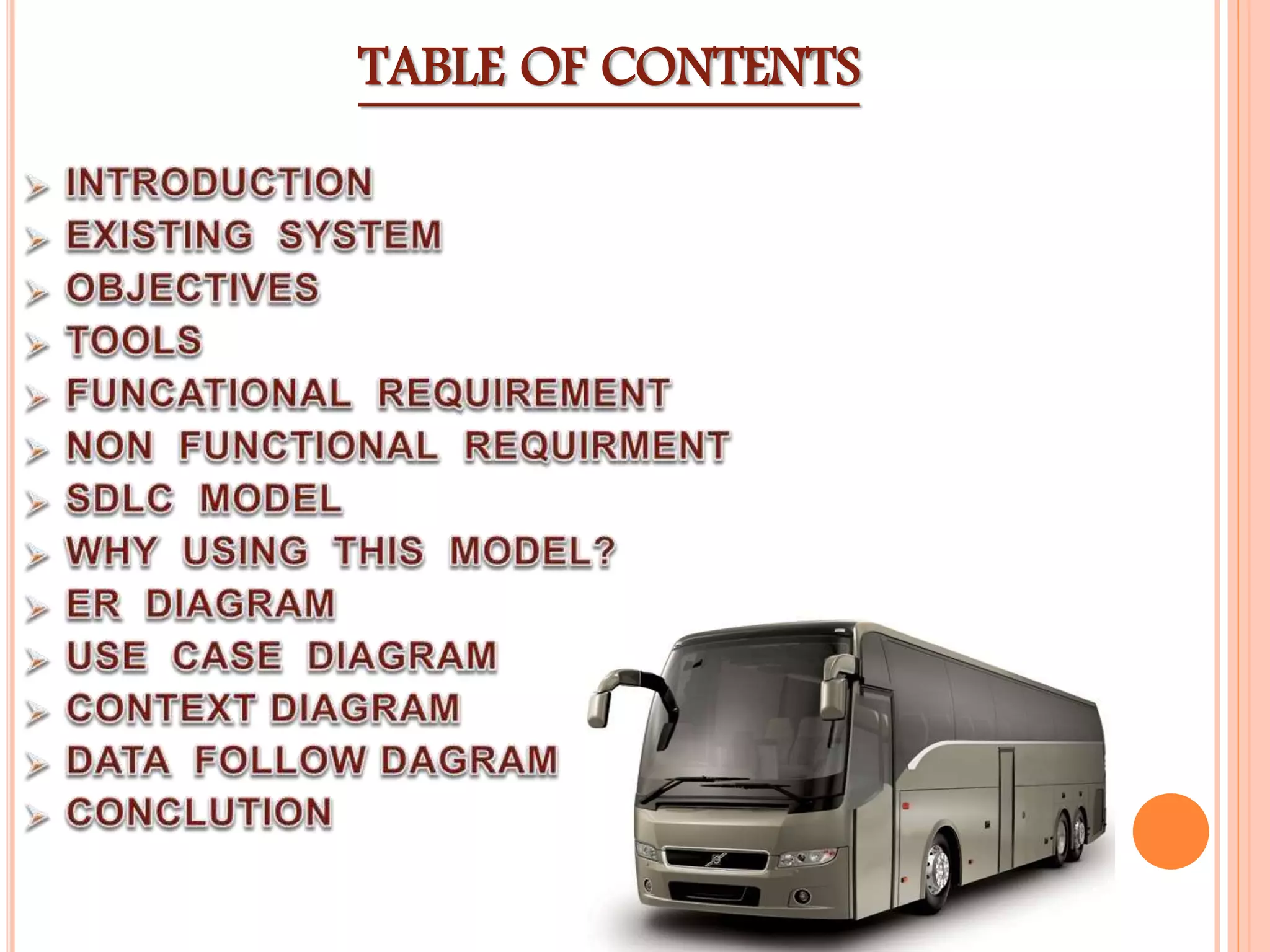 Bus management system | PPTX