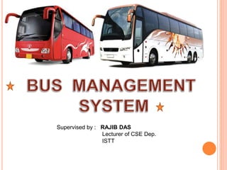 Bus management system | PPTX
