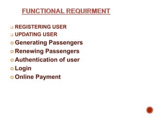 Bus management system | PPTX