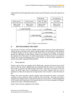 Bus management system using rfid | PDF