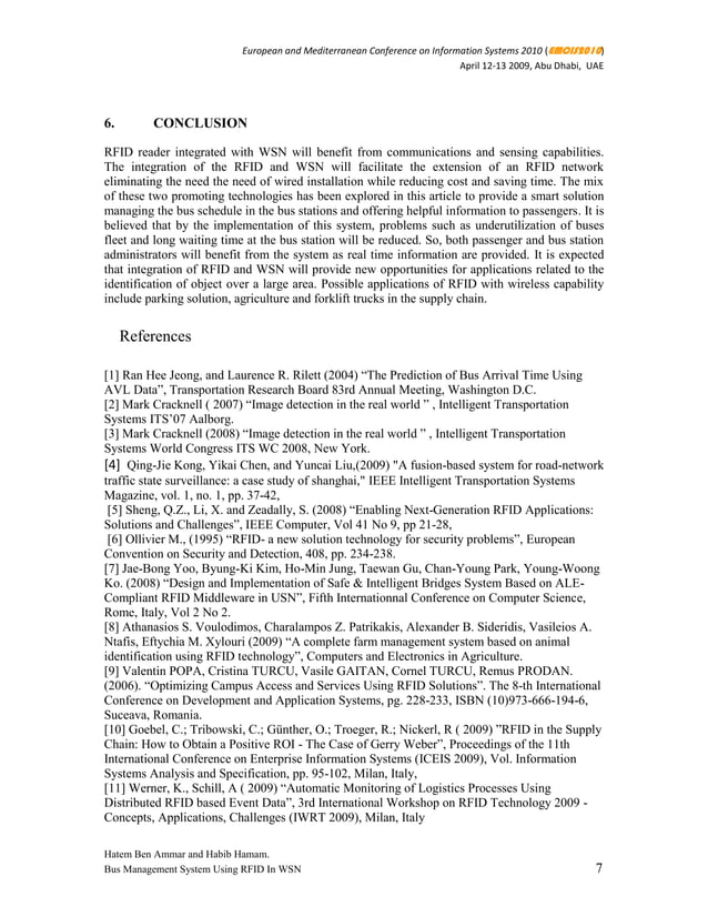 Bus management system using rfid | PDF