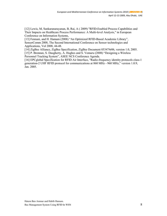 Bus management system using rfid | PDF