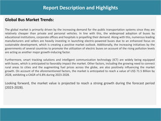 Bus Market PPT 2023: Size, Growth, Demand and Forecast till 2028 | PPT