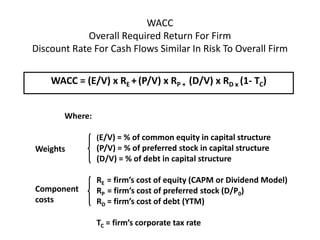 Business Finance Chapter 11 Risk and return | PPTX