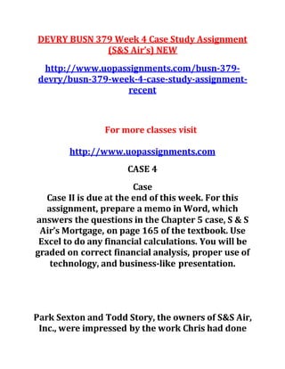 BUSN 379 Entire Course NEW | PDF