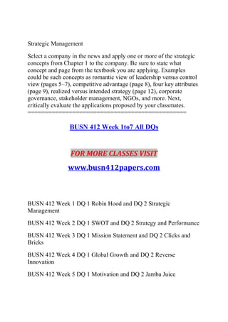 BUSN 412 PAPERS Remember Education--busn412papers.com | Homework and ...