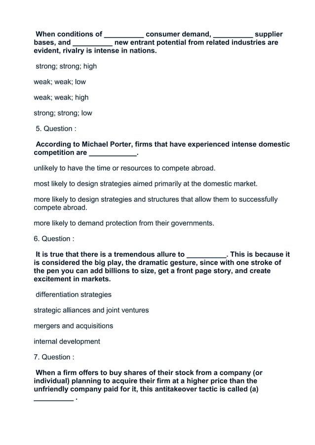 Busn412 week 4 quiz devry | PDF