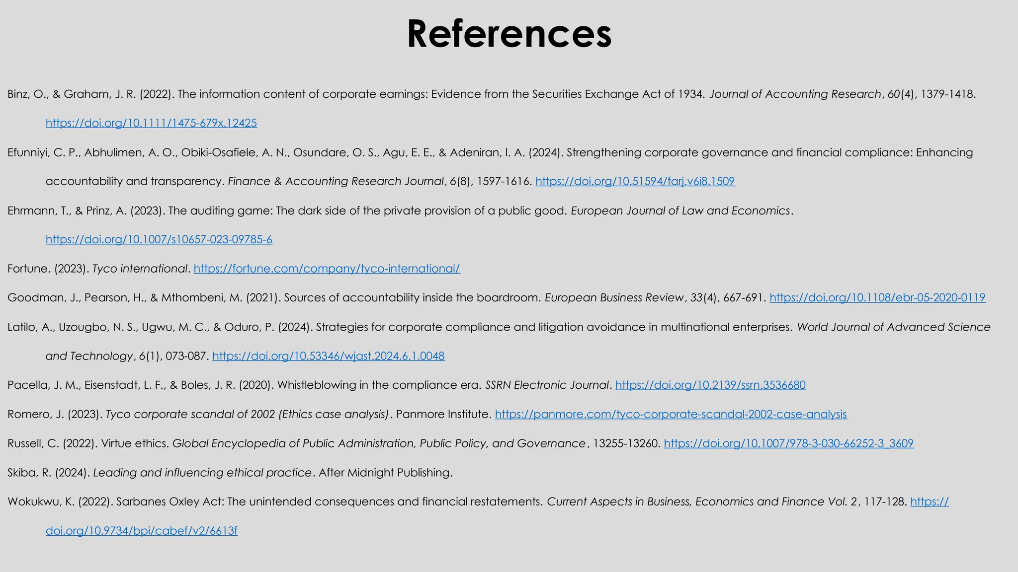 Tyco Corporate Scandal of 2002: Ethics Case Analysis | PPTX