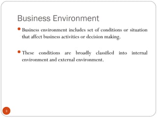 Business environment | PPT