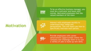 Busniss management skills | PPTX