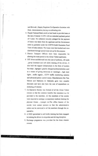 Bus notification punjab | PDF