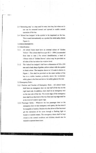 Bus notification punjab | PDF