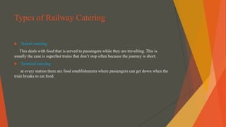 Bus or railway station food service | PPTX
