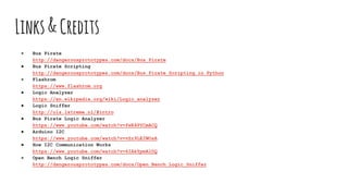 Introduction to Bus Pirate - Presentation | PDF