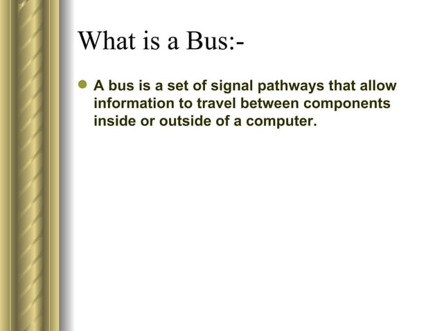 Bus Presentation | PPT