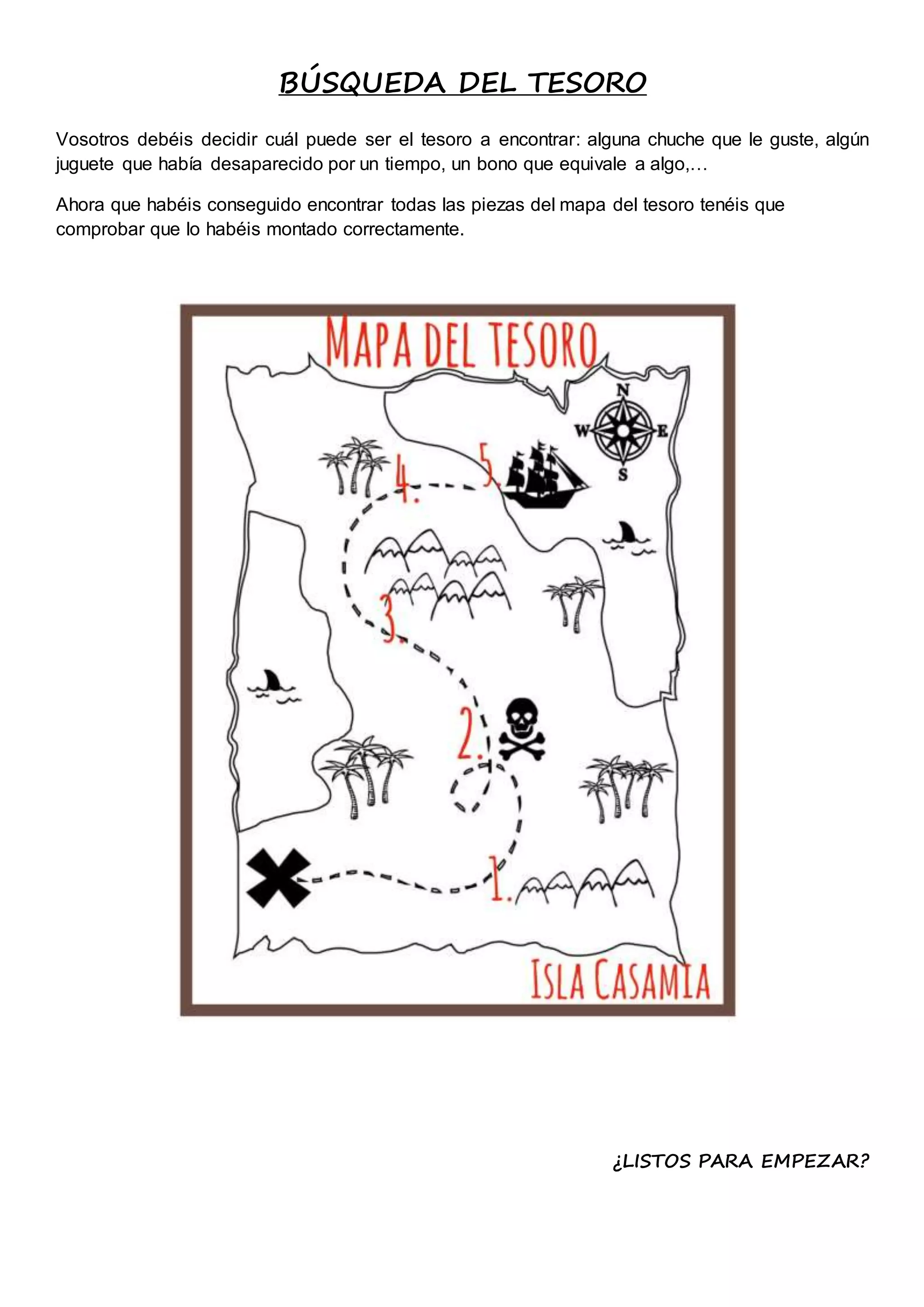 Busqueda del tesoro | PDF | Descarga Gratuita