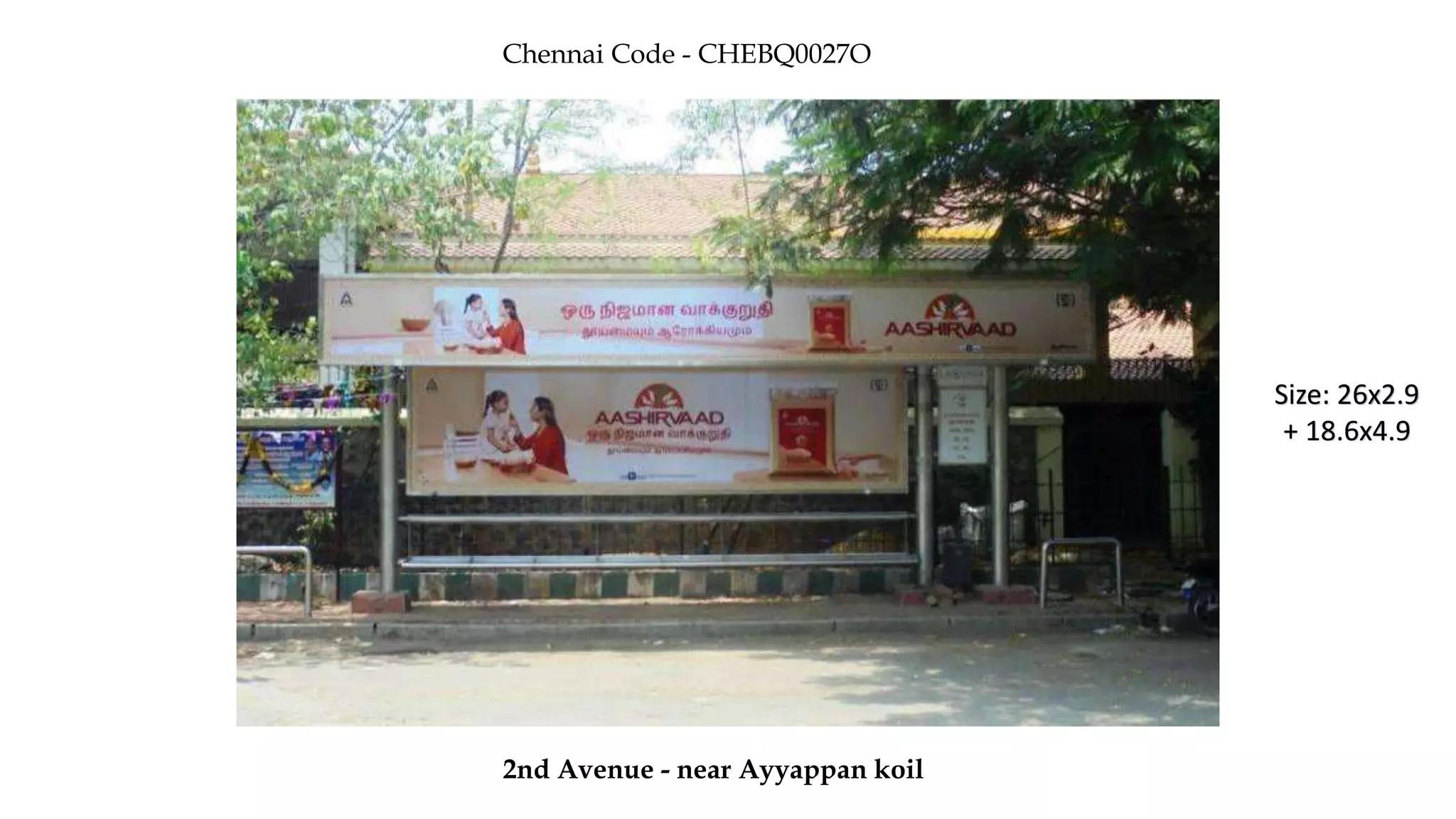 Bus Queue Shelter Branding Chennai - Chennai Bus Queue Shelter ...