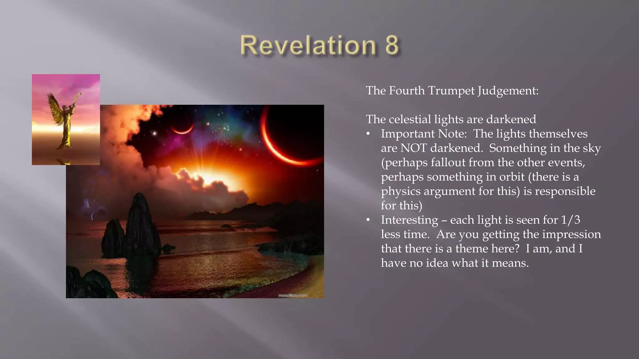 Revelation 8 chapter summary | PPTX | Christianity | Religion & Spirituality