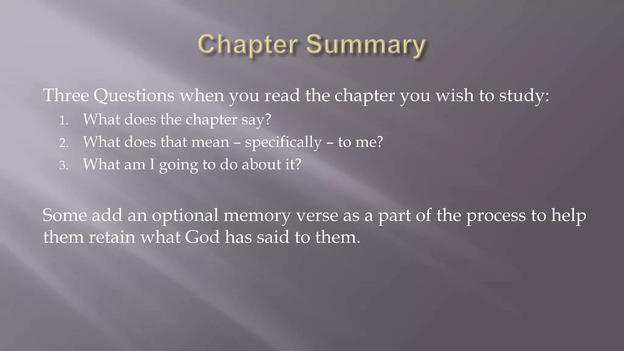 Revelation 8 chapter summary | PPT