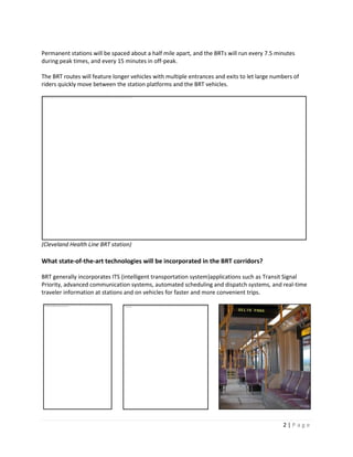 Bus rapid transit briefing paper | PDF