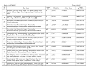 SRM CHENNAI BUS ROUTES PLASSS MAKE IT EASY FOR US | PDF