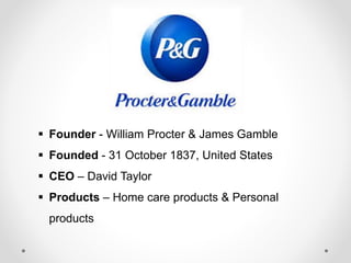 procter and gamble company | PPTX