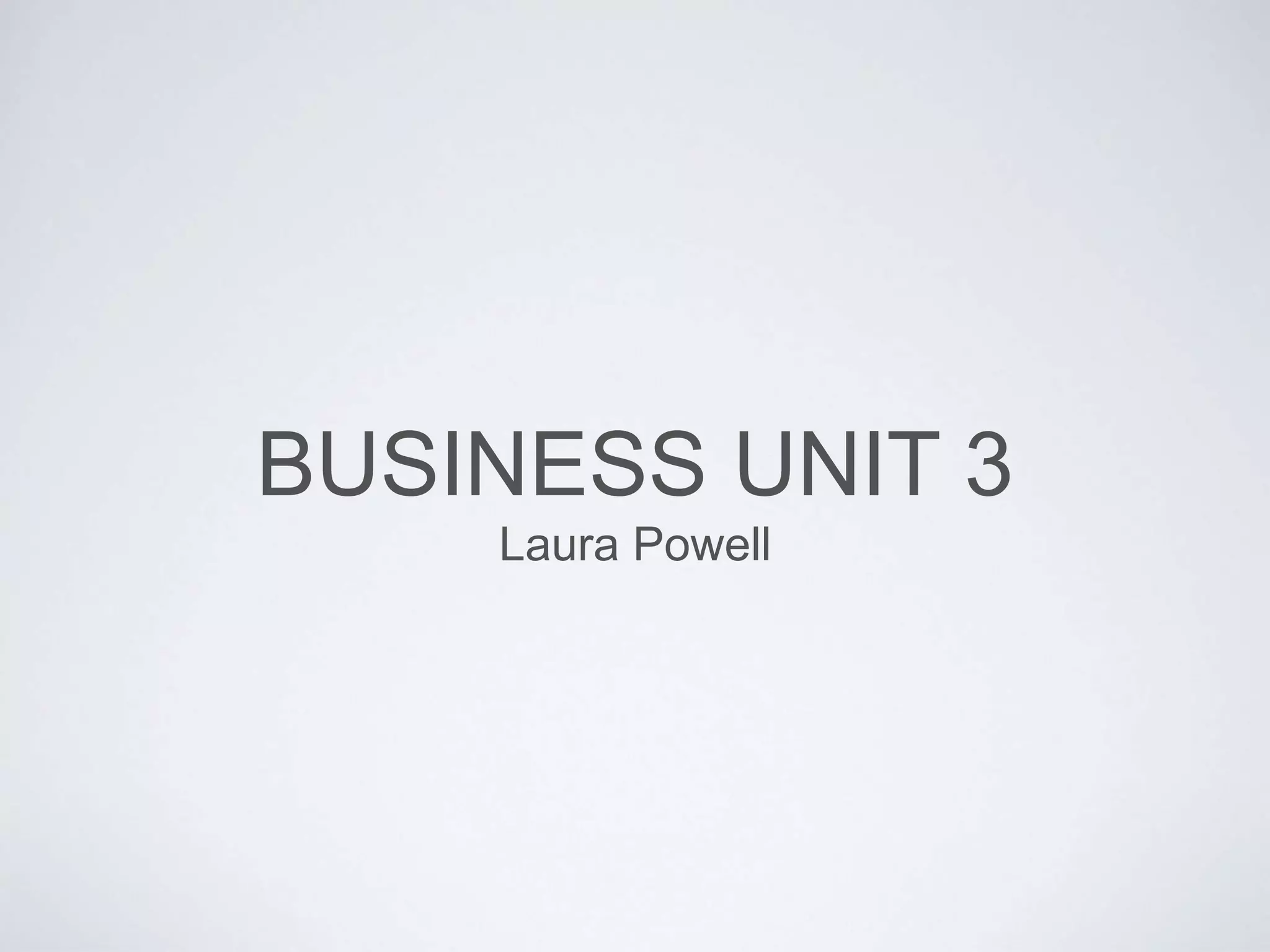 Business Unit 3 Revision AQA | PPT