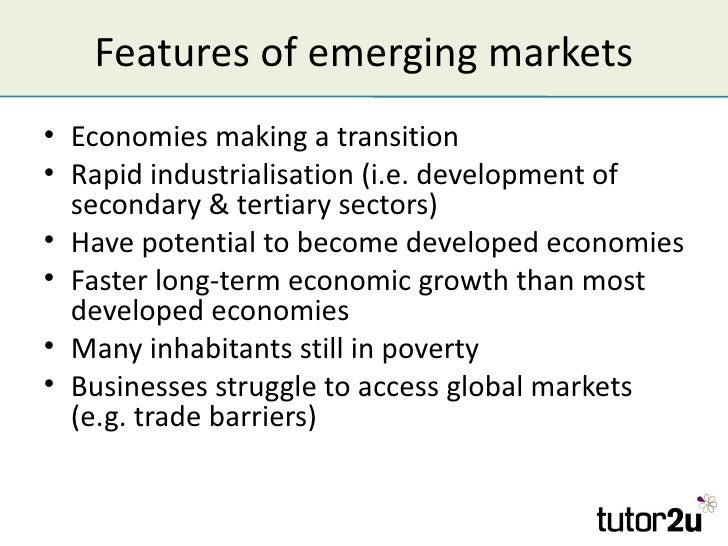 Business & Emerging Markets