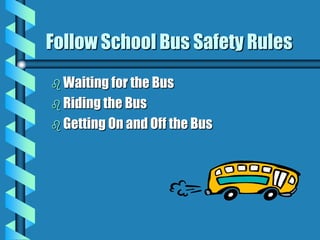 Bus safety | PPT