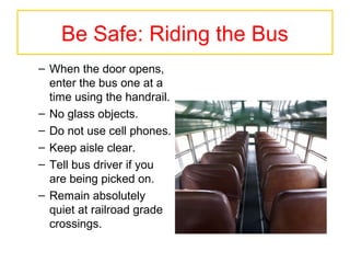 Bus Safety PowerPoint | PPT