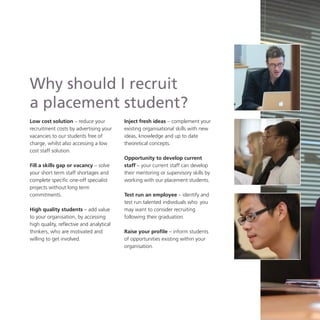 Business School Work Placements | PDF