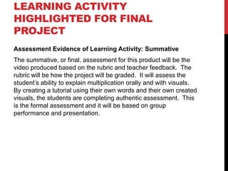 Bussey tavares edu 625 final project | PPTX
