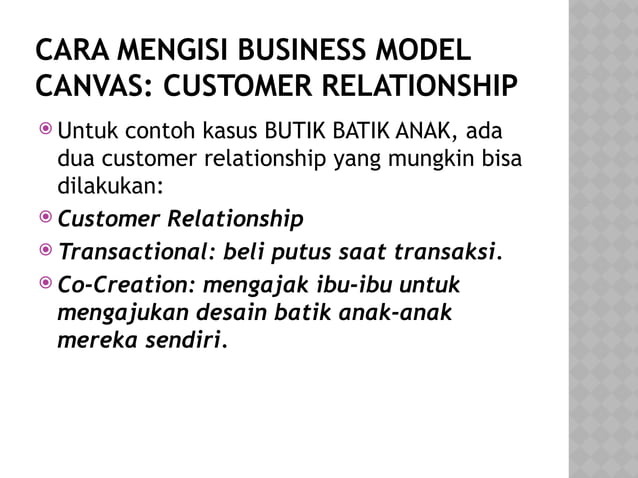 Bussines Model Canvas, Apa Itu Bisnis Model Canvas ? | PPTX