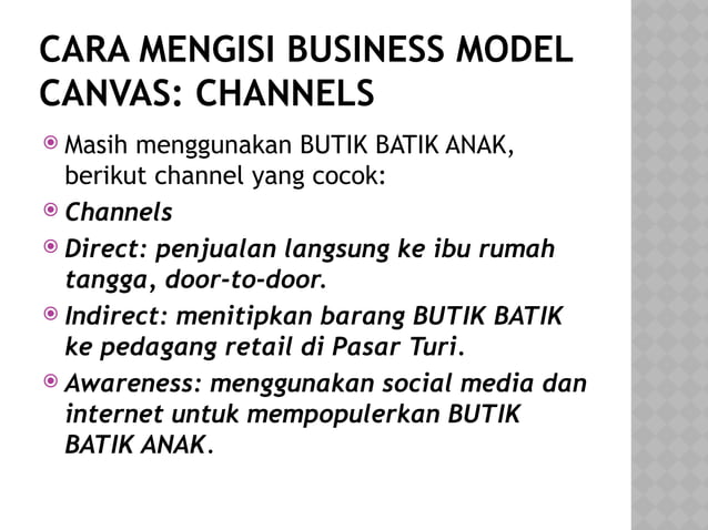 Bussines Model Canvas, Apa Itu Bisnis Model Canvas ? | PPTX