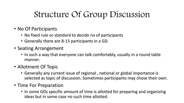 Group Discussion and Personal Interview | PPTX