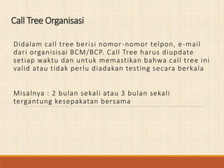 Bussiness continuity management | PDF