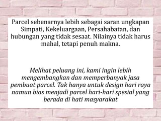 Business Plan parcel | PPTX