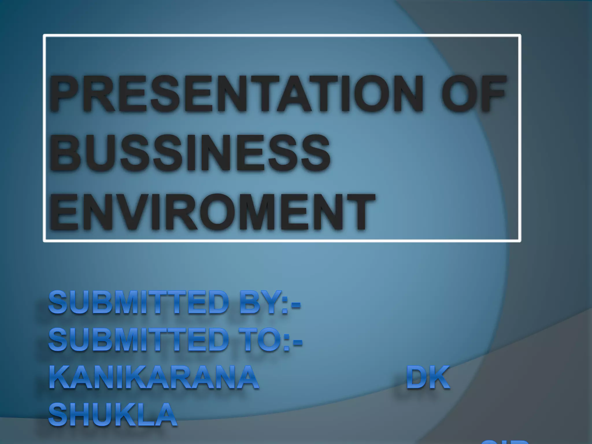 Business environment {UNCTAD] | PPTX