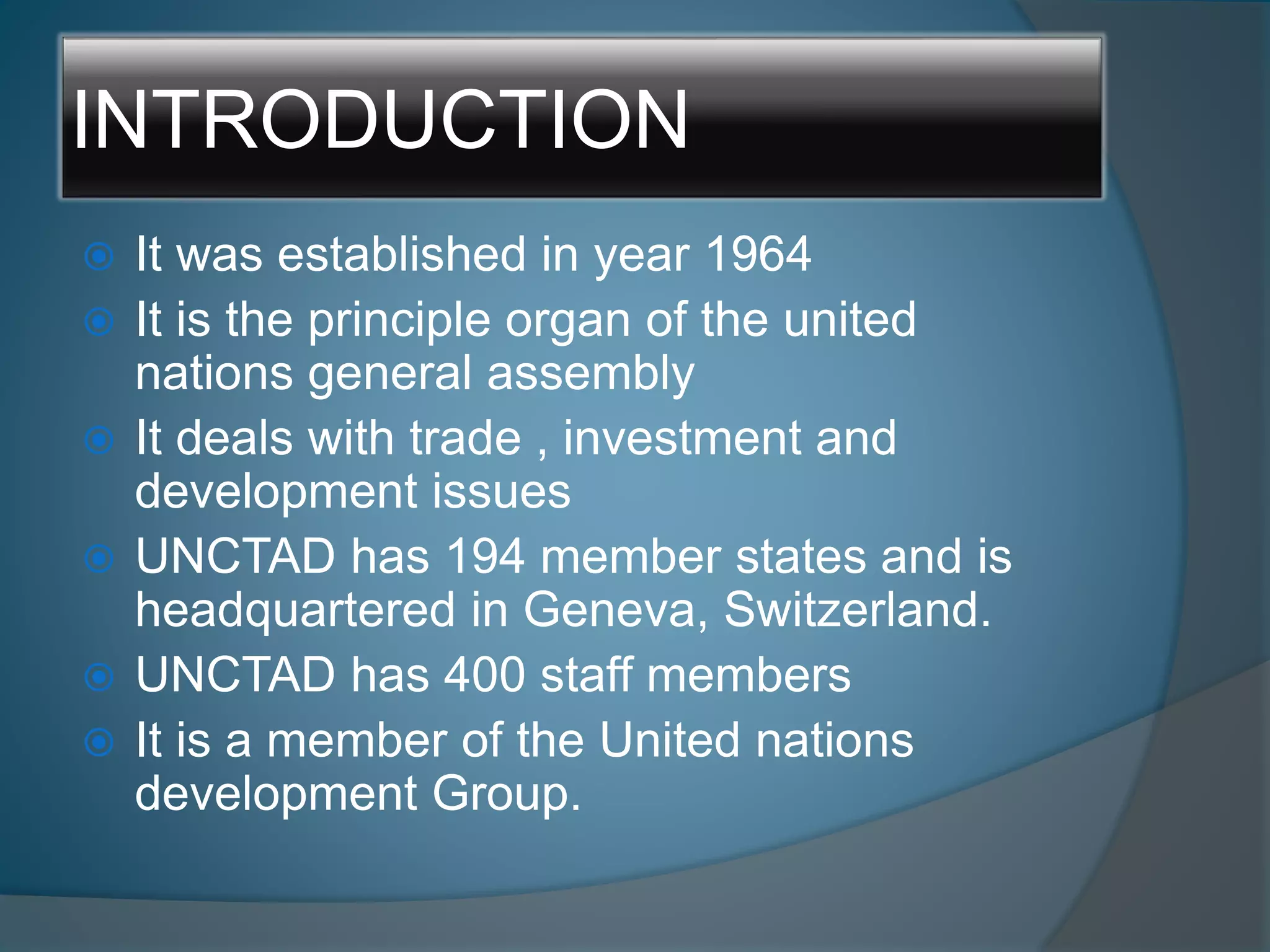 Business environment {UNCTAD] | PPTX