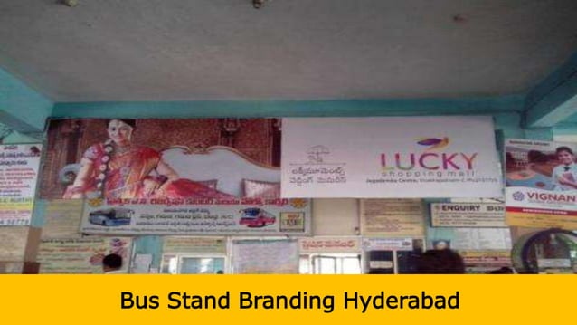 Bus Stand Advertising in Hyderabad - Hyderabad Bus Stand Advertising | PPT