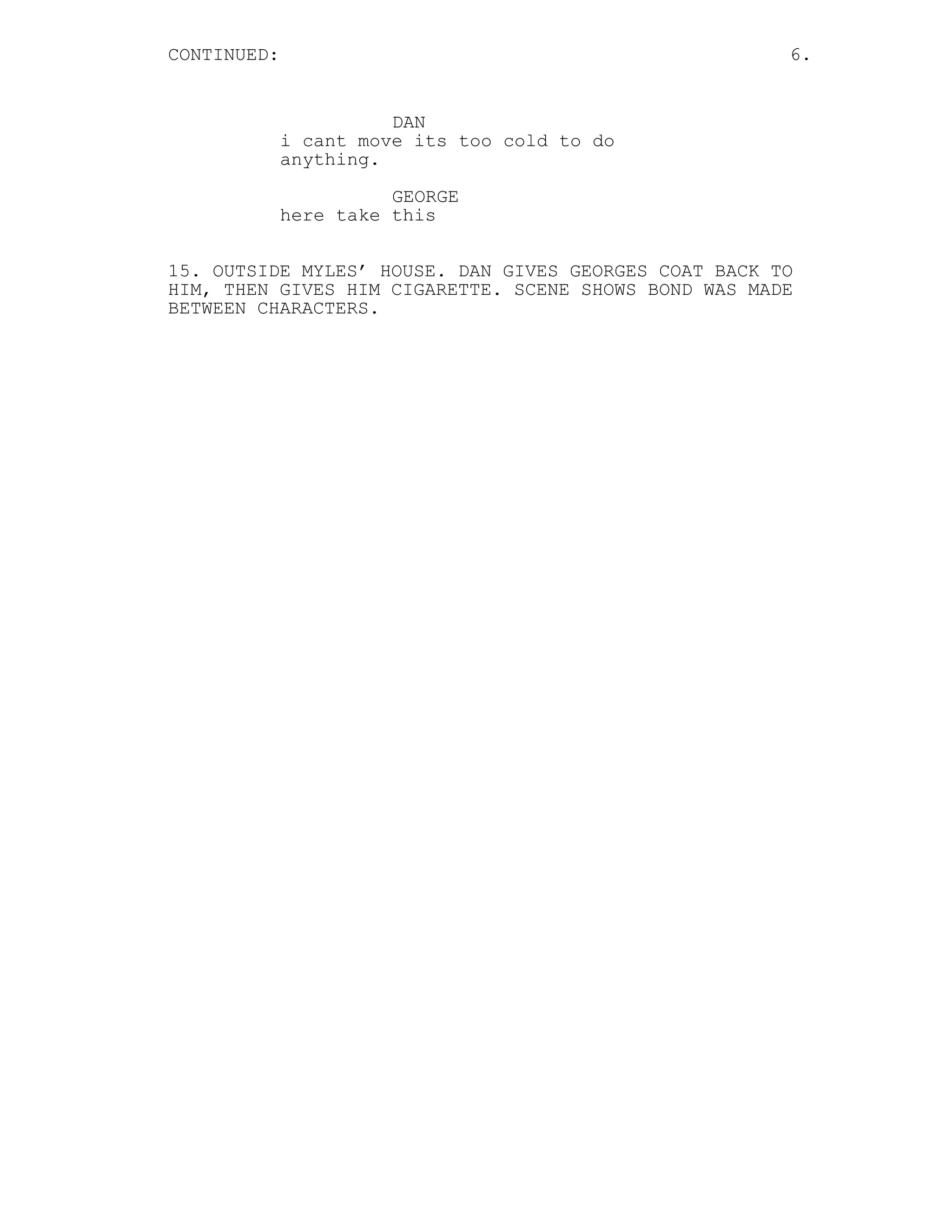 Bus stop first draft | PDF