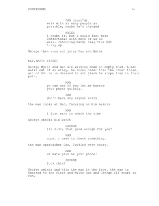 Bus stop script draft 2 | PDF