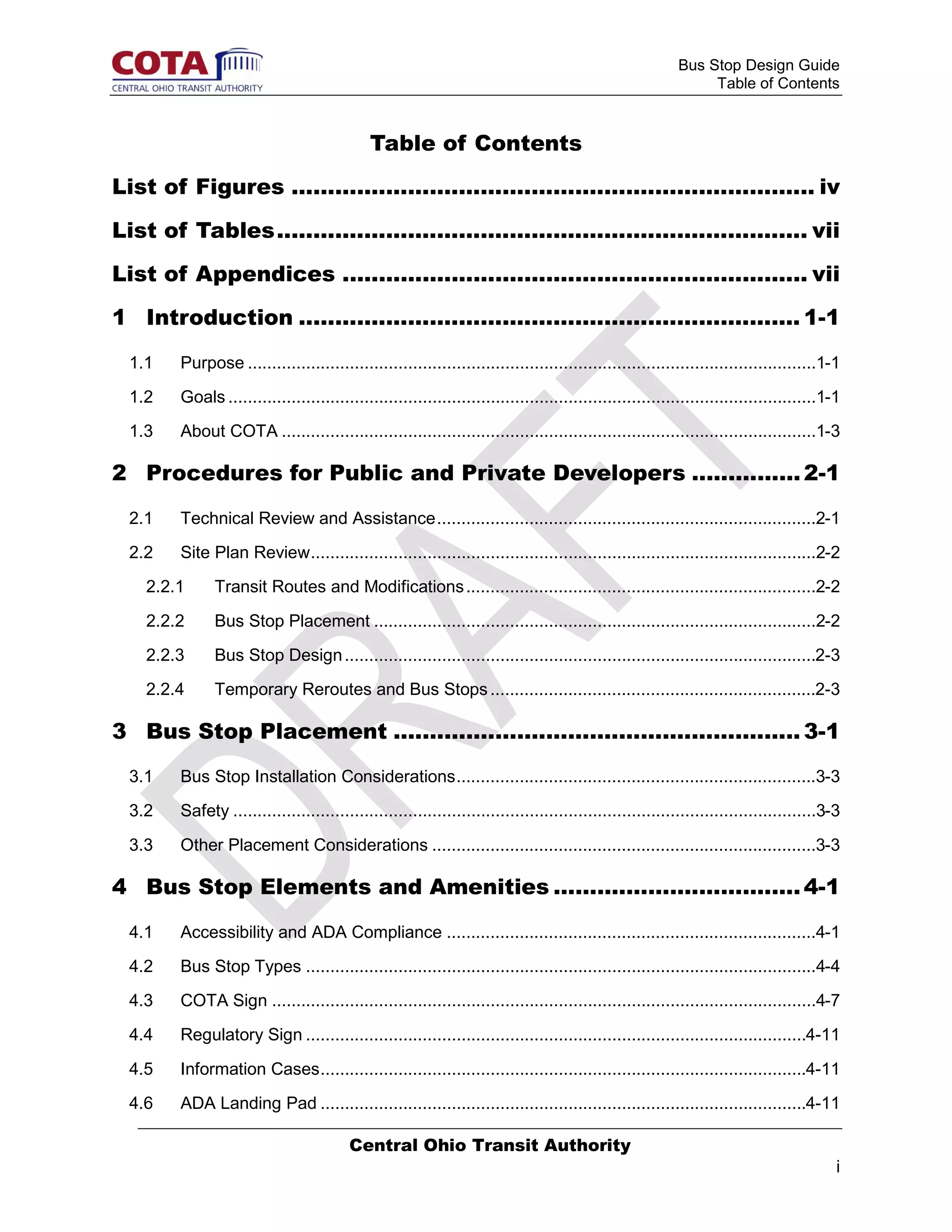 Bus stop standards_manual_draft_final_sept18-2013 | PDF