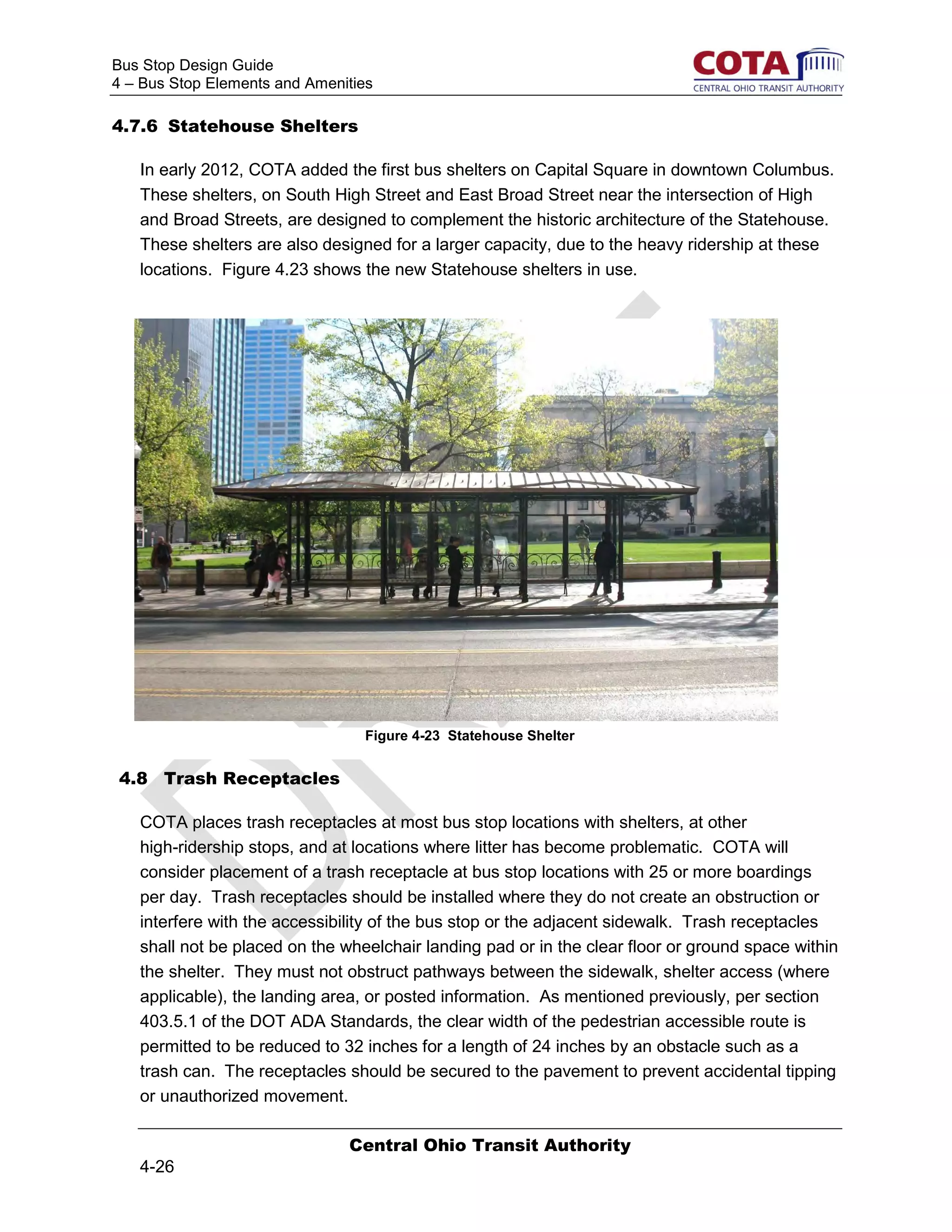 Bus stop standards_manual_draft_final_sept18-2013 | PDF